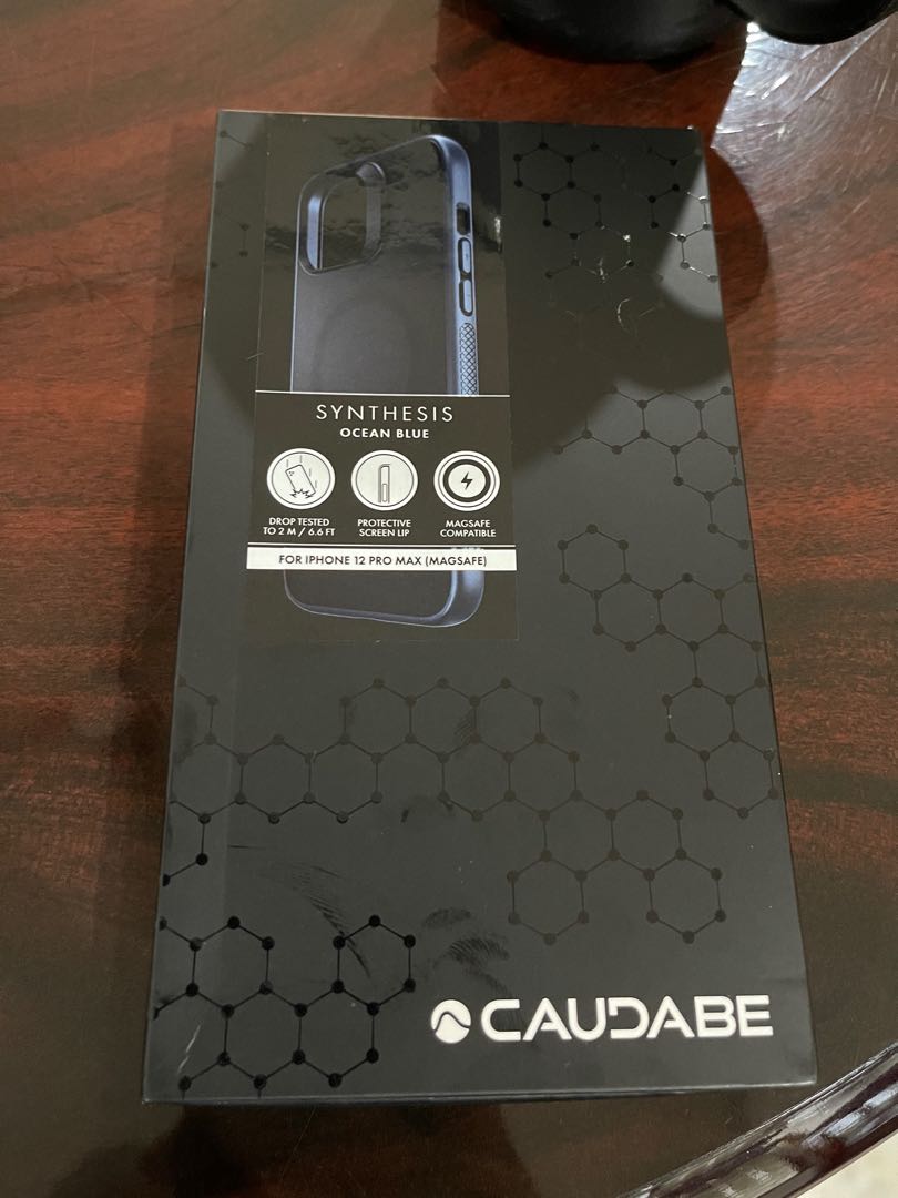 Caudabe Synthesis - iPhone 12 Pro Max (MagSafe compatible) - Ocean Blue ...