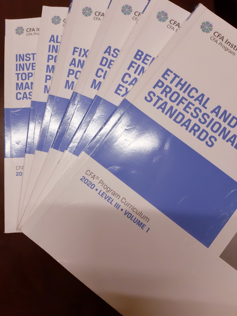 CFA Level 3 Textbooks - 2020 edition, Hobbies & Toys, Books & Magazines ...