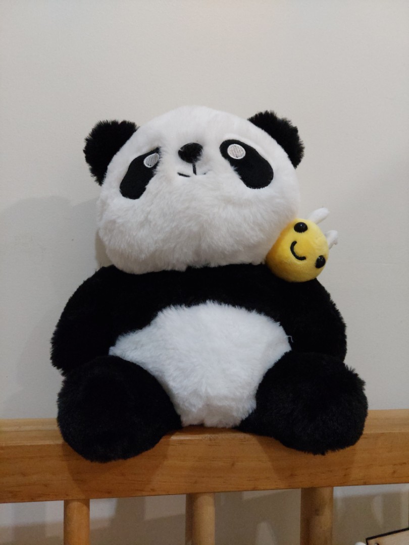 Chabee Panda and Bee Stuffed Toy (Tiny Buds), Hobbies & Toys, Toys ...