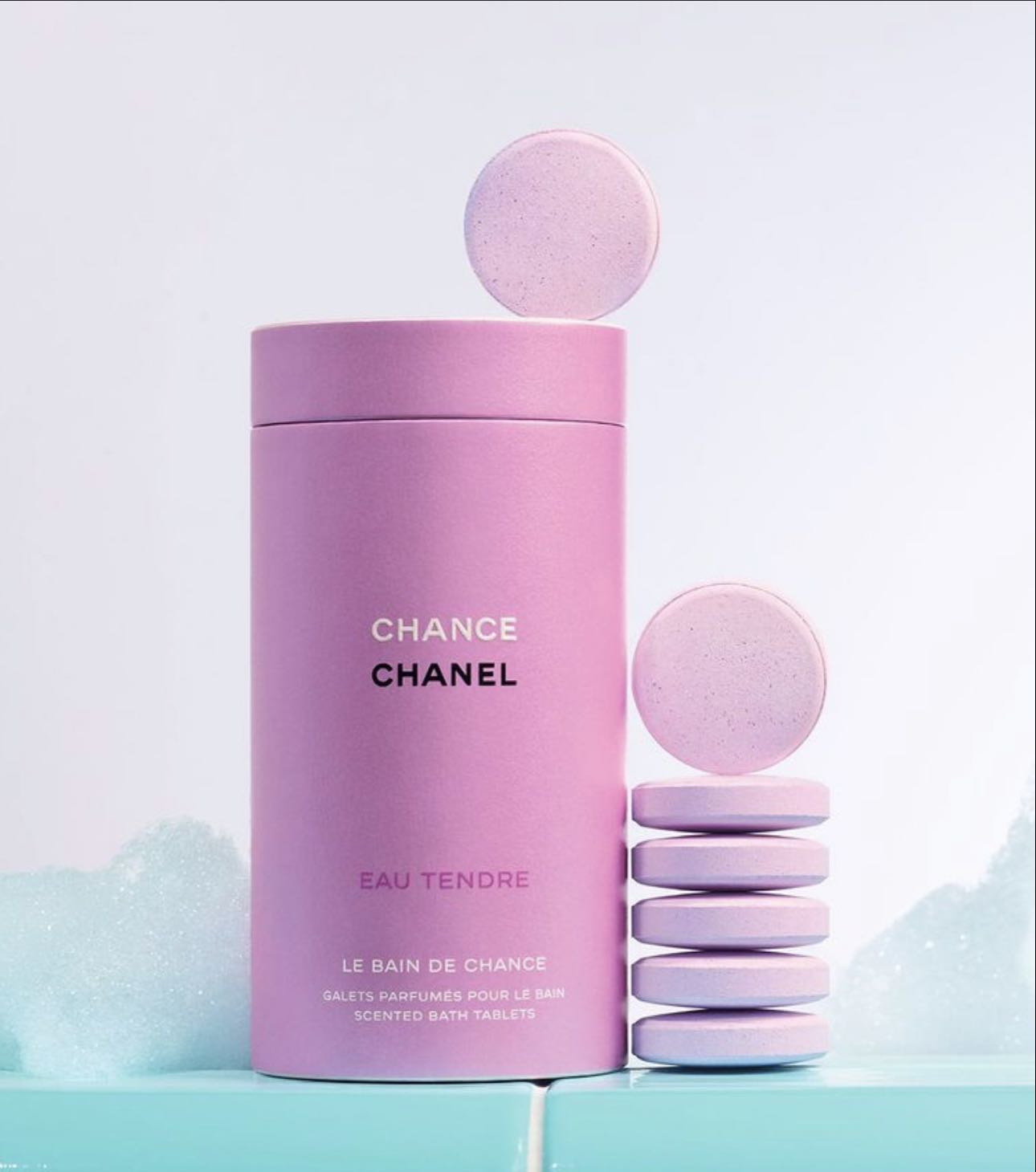 Chanel chance bath tablet (limited edition), Beauty & Personal Care ...