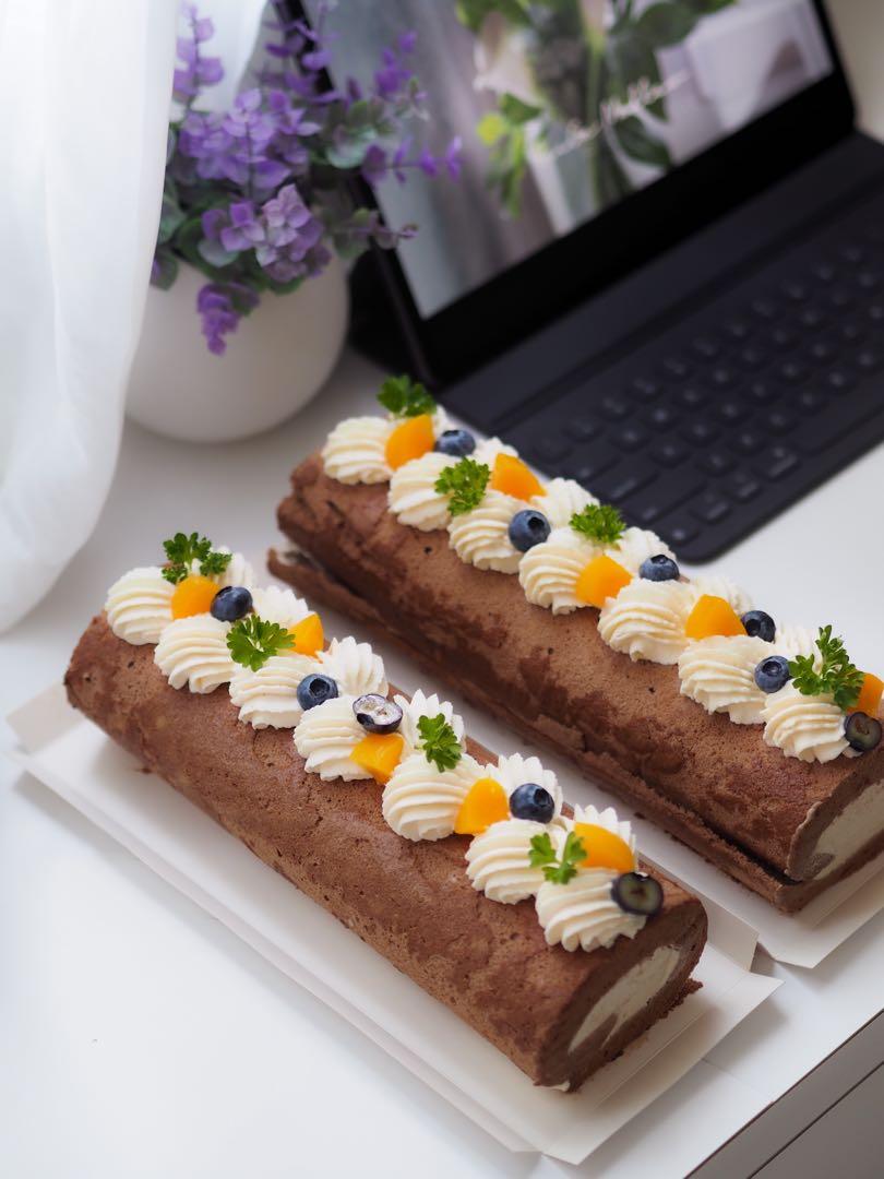 Baileys cream Chocolate Swiss roll , Food & Drinks, Homemade Bakes on ...