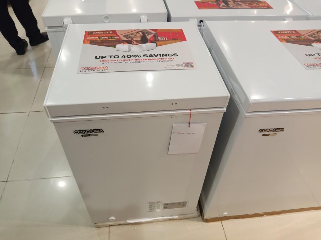 Condura Inverter Type Chest Freezer with Three Function (freeze,chill ...