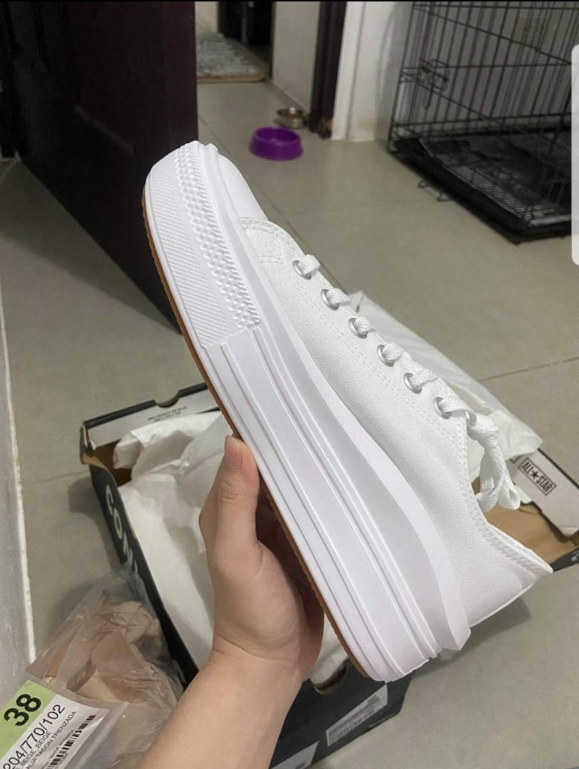 Converse chuck taylor all star move low top platform sneakers.., Women ...