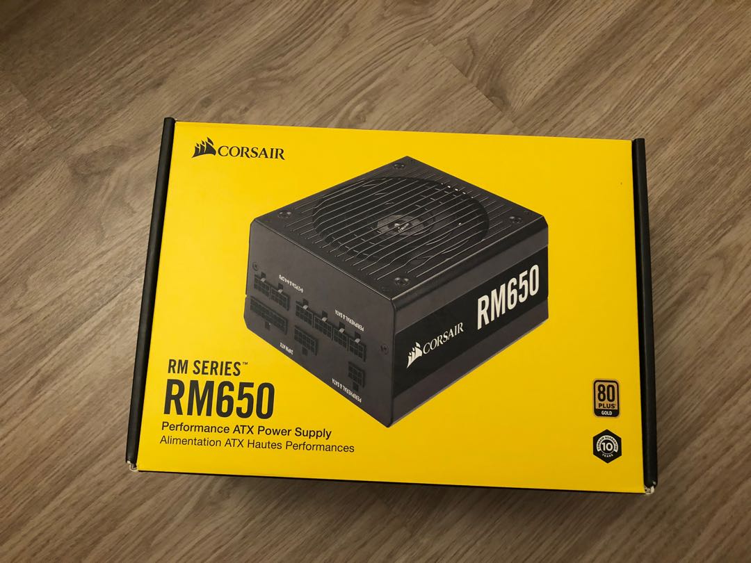 Corsair RM650 PSU, 電腦＆科技, 手提電腦 - Carousell