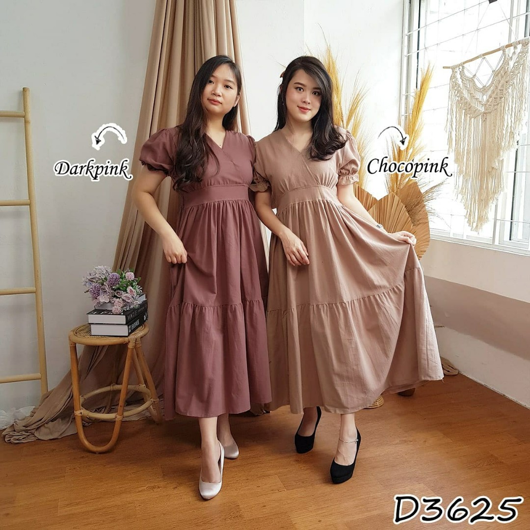 D3625, Fesyen Wanita, Pakaian Wanita, Gaun & Rok di Carousell