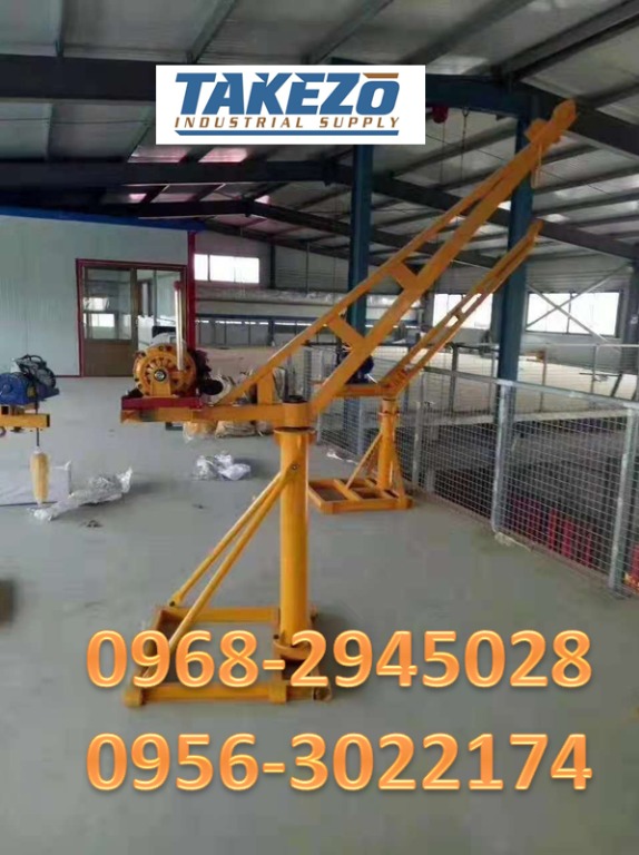 ELECTRIC WINCH WITH MINI CRANE 500KG TO 1 TON, Commercial & Industrial ...