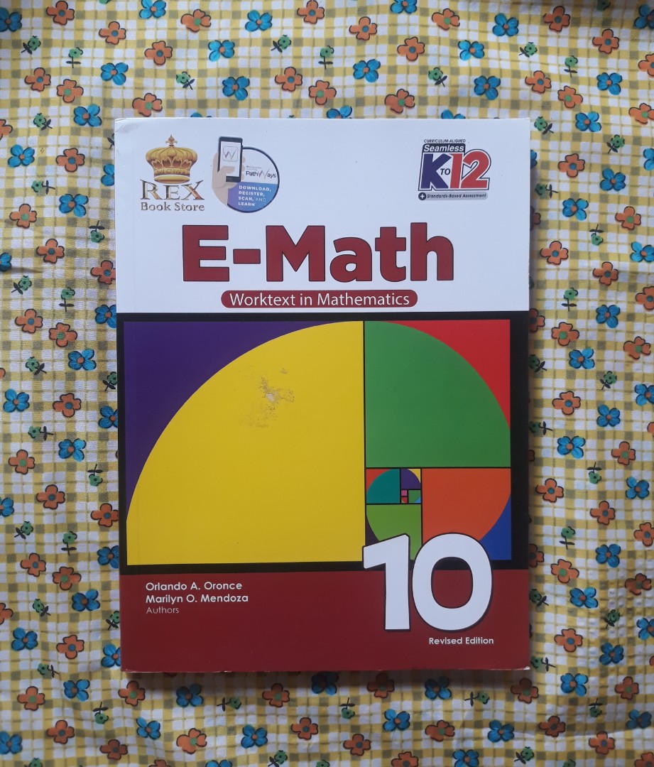 E-Math 10, Hobbies & Toys, Books & Magazines, Textbooks on Carousell