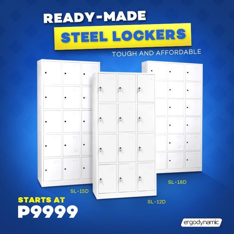 Ergodynamic Ready Made Steel Lockers! ON SALE FURNITURE, Office ...