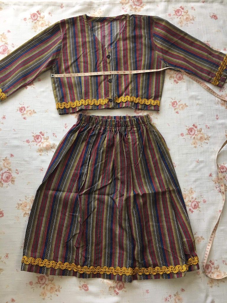 filipino tribal national costume set, Women's Fashion, Dresses & Sets ...