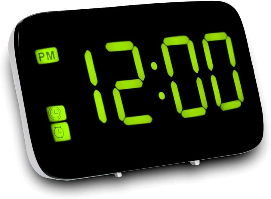 FREE Delivery Digital alarm clock, night clock with voice control ...