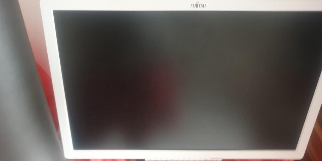 FUJITSU 24 inch monitor, Computers & Tech, Desktops on Carousell