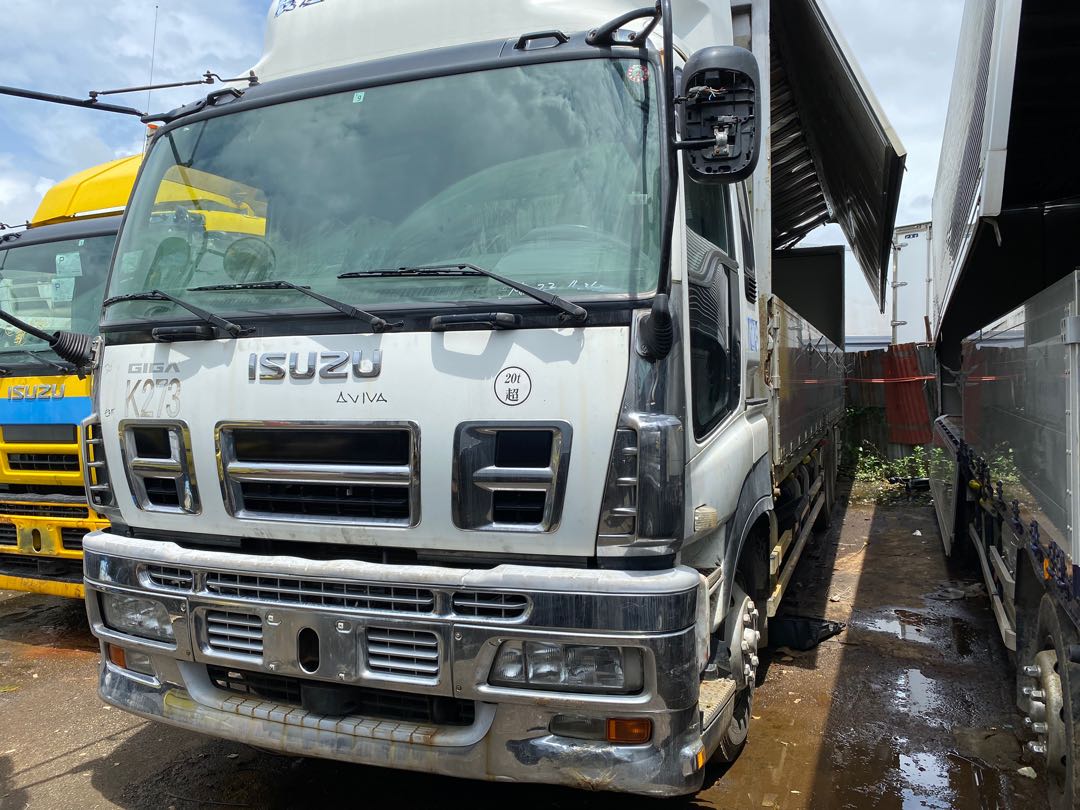 Isuzu giga wing van 6uz1 10w, Special Vehicles, Heavy Vehicles on Carousell