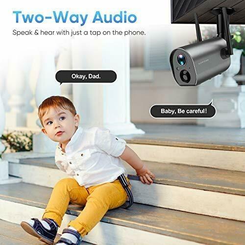 KAMTRON Zs-gx6s Security CCTV IP Battery Powered Wireless Camera Indoor ...