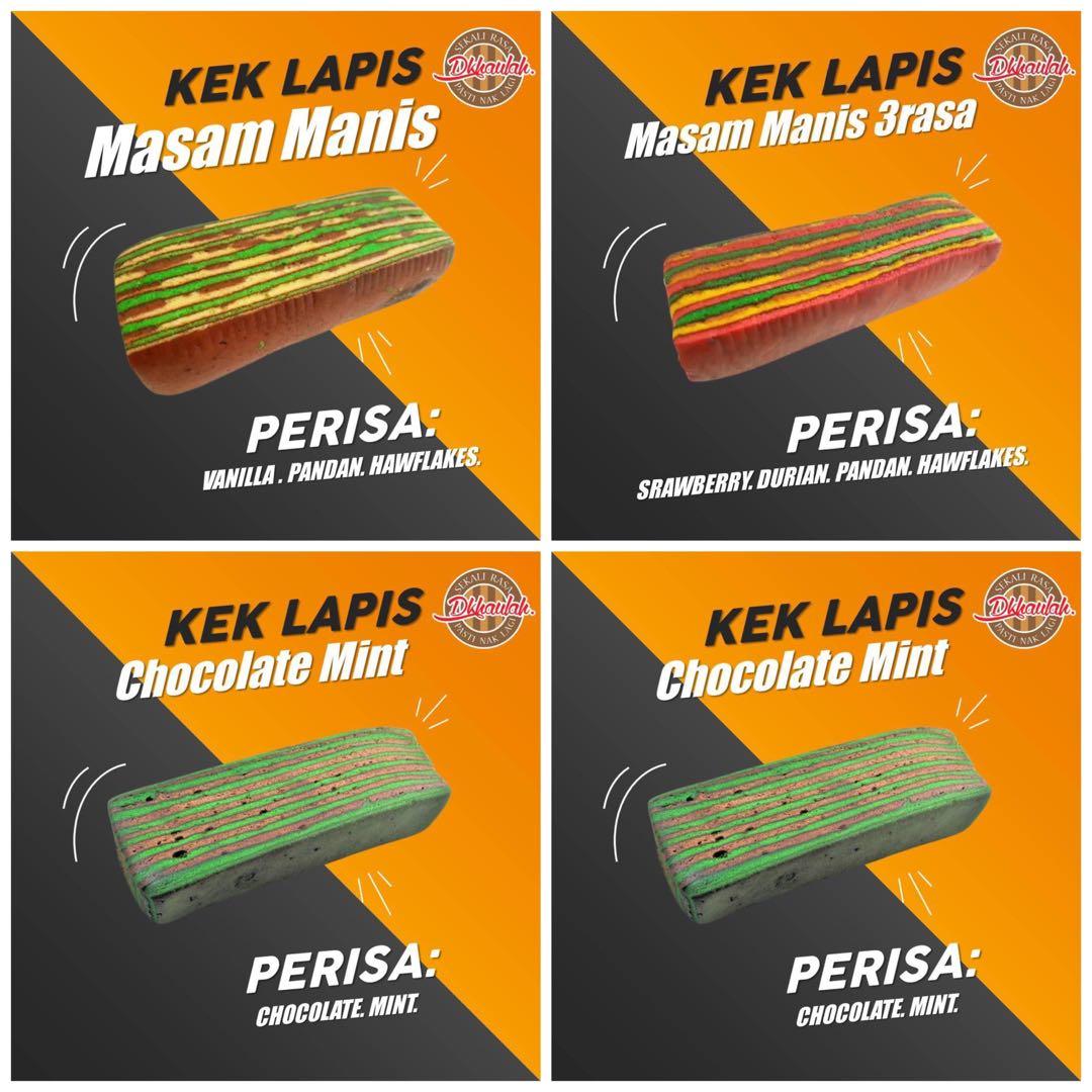 Kek Lapis Mini, Food & Drinks, Packaged & Instant Food on Carousell