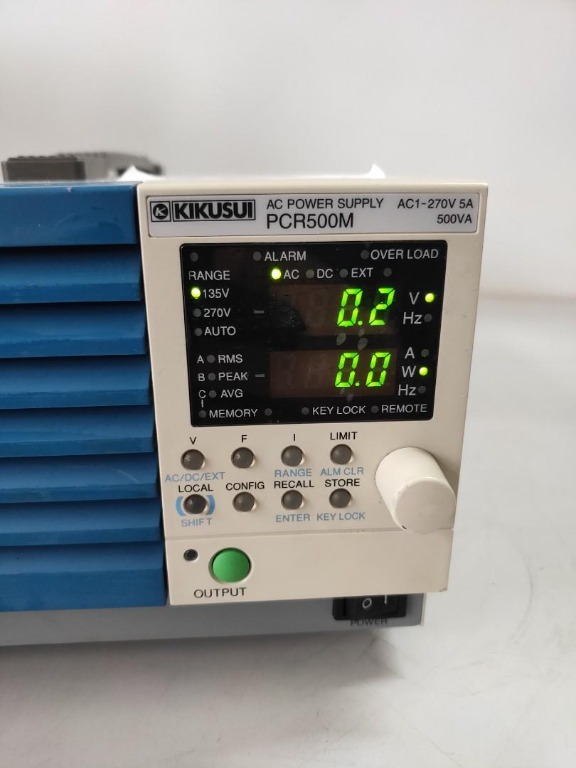 KIKUSUI PCR500M AC Power Supply for sale @ $650 each, Everything Else ...
