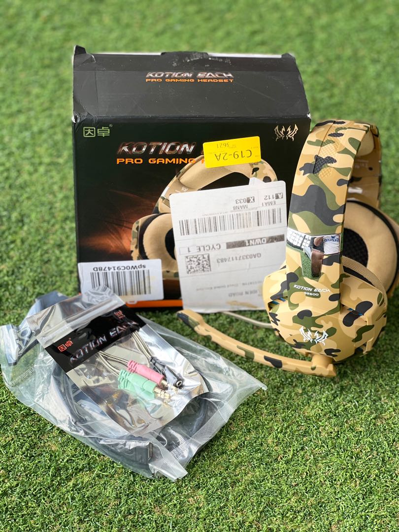 KOTION EACH G2600 (Desert Storm Edition), Audio, Headphones & Headsets ...