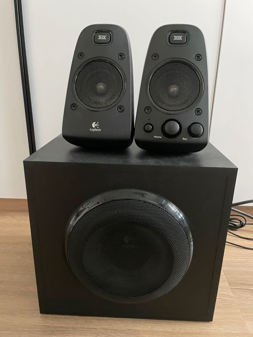 Logitech Z Thx Speaker System Audio Soundbars Speakers Amplifiers On Carousell