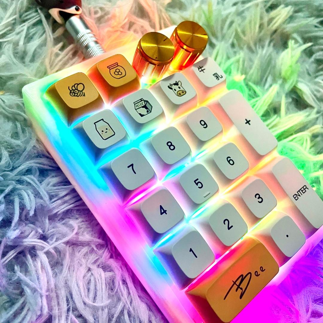[Macropad] Custom Mechanical Hotswap Macropad Keyboard w Knob and RGB. VIA compatible, Computers ...