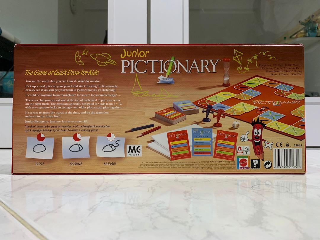 pictionary junior cards