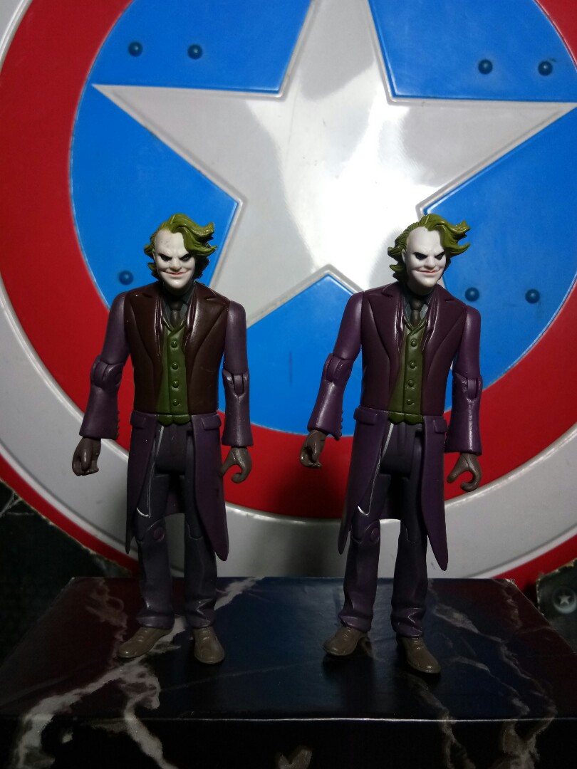 Mattel The Dark Knight Punch Packing The Joker Figure Set Of 2, Hobbies ...