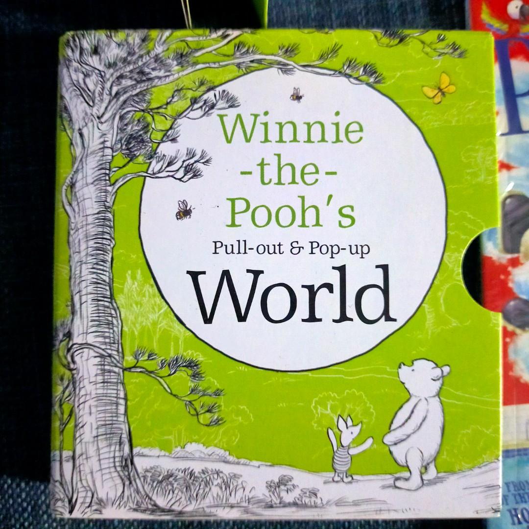 Mini Panorama pop up pull out book-winnie the pooh's, Hobbies & Toys ...