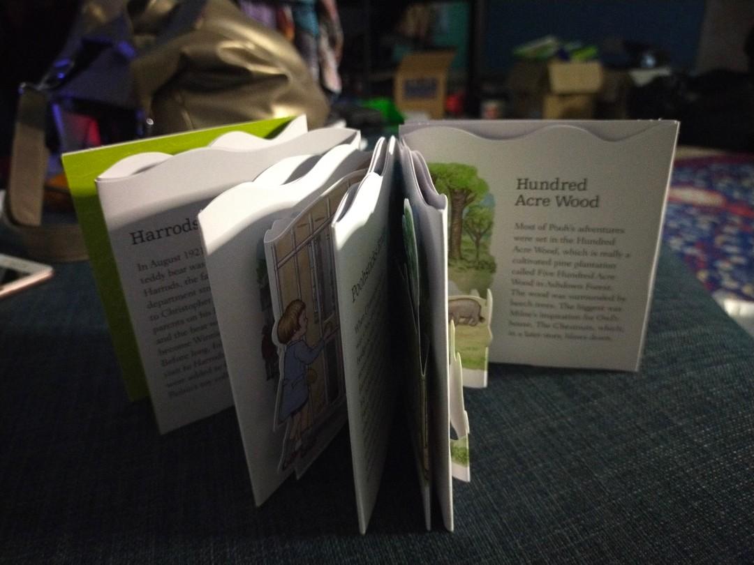 Mini Panorama pop up pull out book-winnie the pooh's, Hobbies & Toys ...