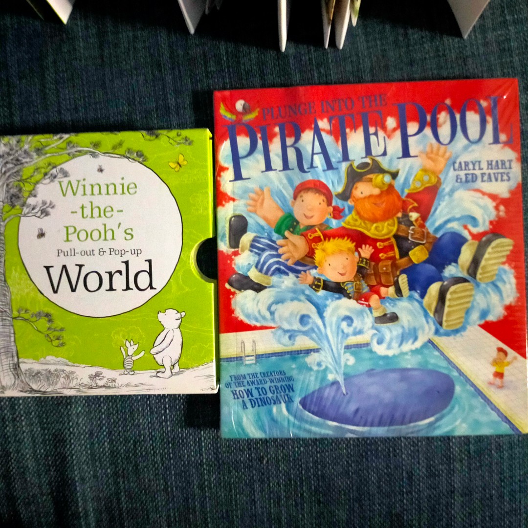 Mini Panorama pop up pull out book-winnie the pooh's, Hobbies & Toys ...