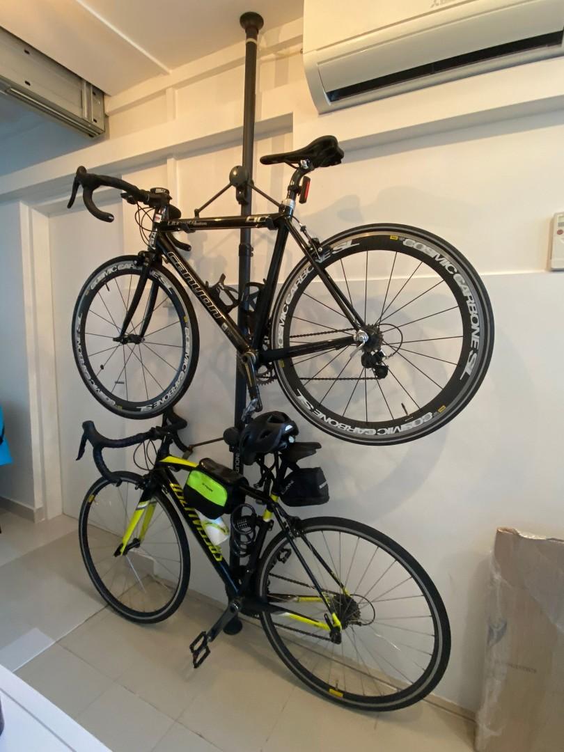 MINOURA BIKE TOWER 15 FLOOR TO CEILING STORAGE STAND, Sports Equipment ...