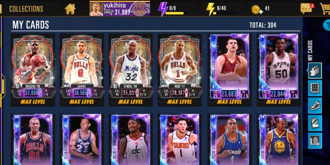 NBA 2K mobile end game account, Video Gaming, Gaming Accessories, Game ...