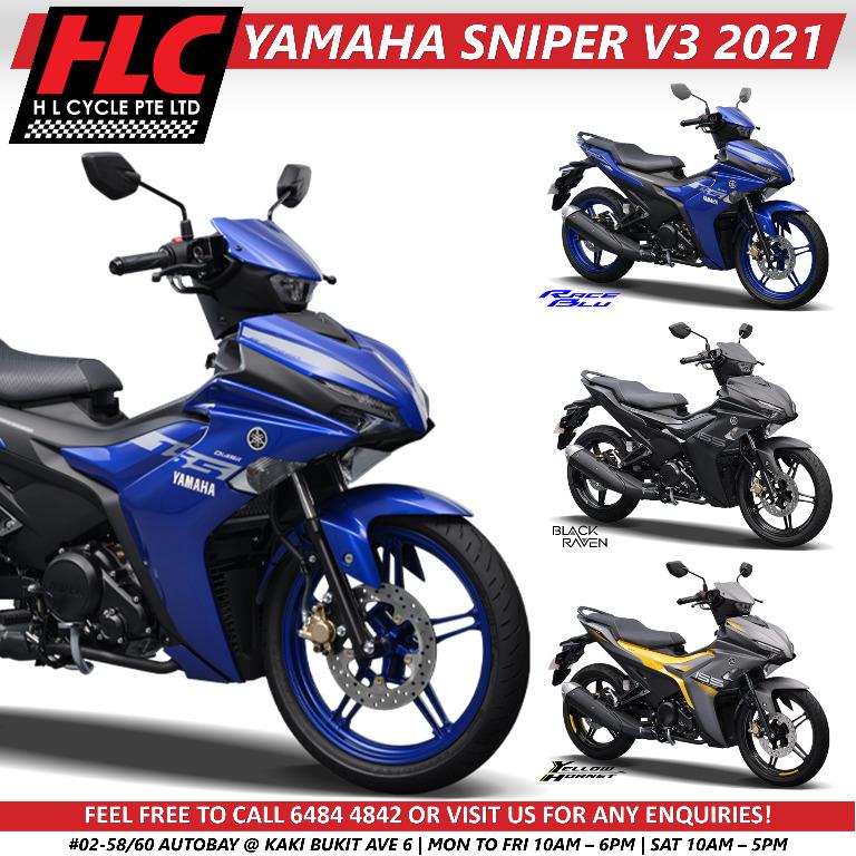 OFFER YAMAHA SNIPER 155 V3 BLUE BLACK YELLOW OFFER | XSR 155 | XSR ...