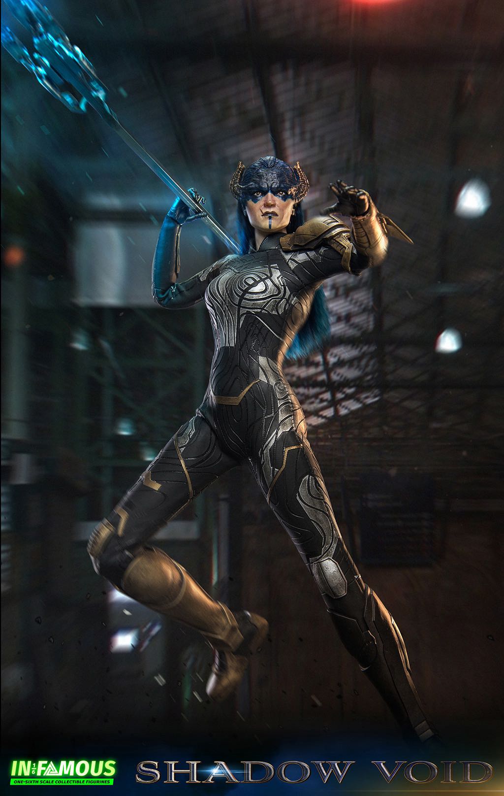 [PO] INFAMOUS IF002 The Shadow Void 1/6 Figure, Hobbies & Toys, Toys ...