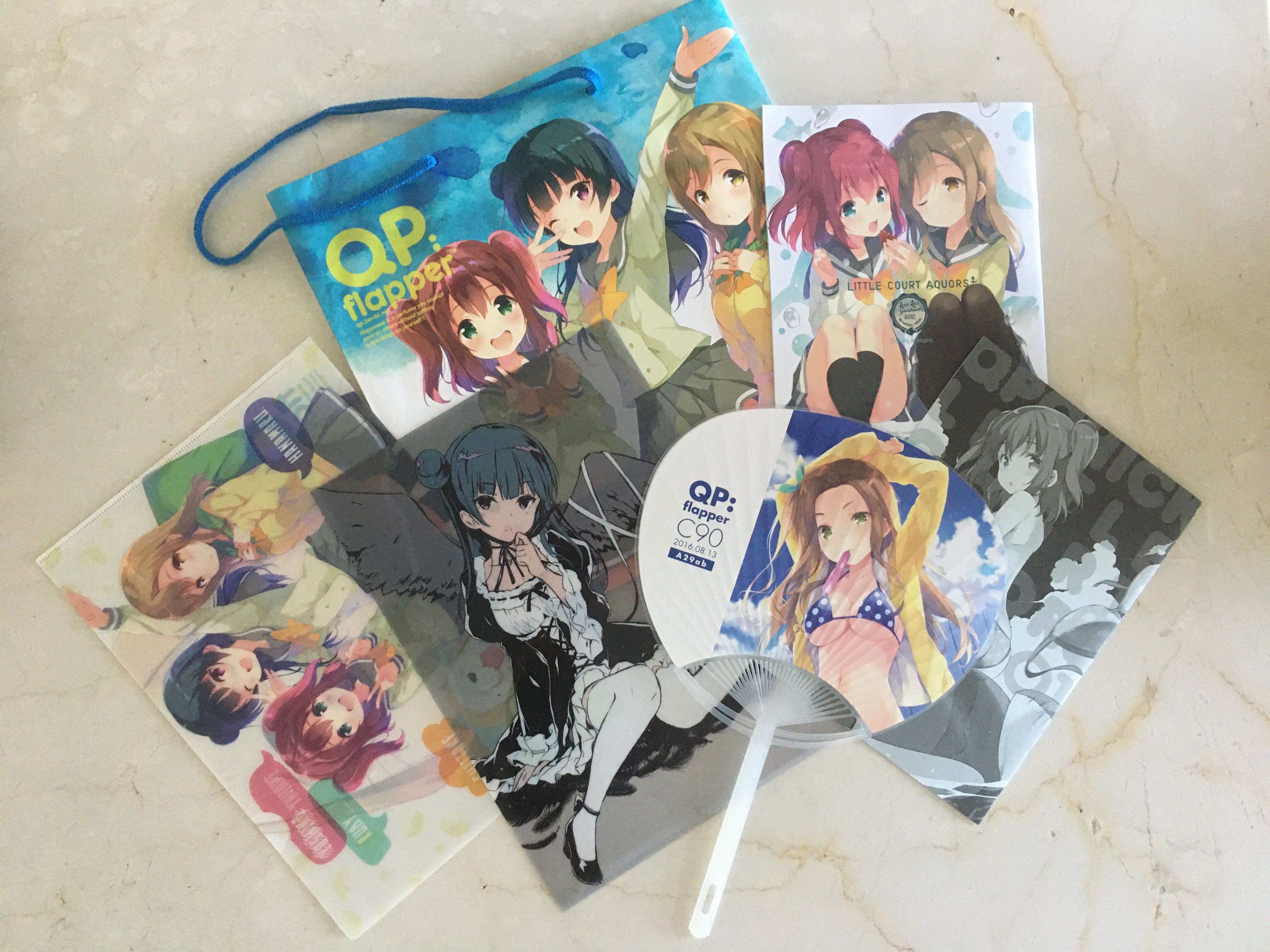 QP:flapper於C90出品的《ラブライブ！サンシャイン!!》同人套組, 興趣及遊戲, 書本 & 文具, 漫畫 - Carousell