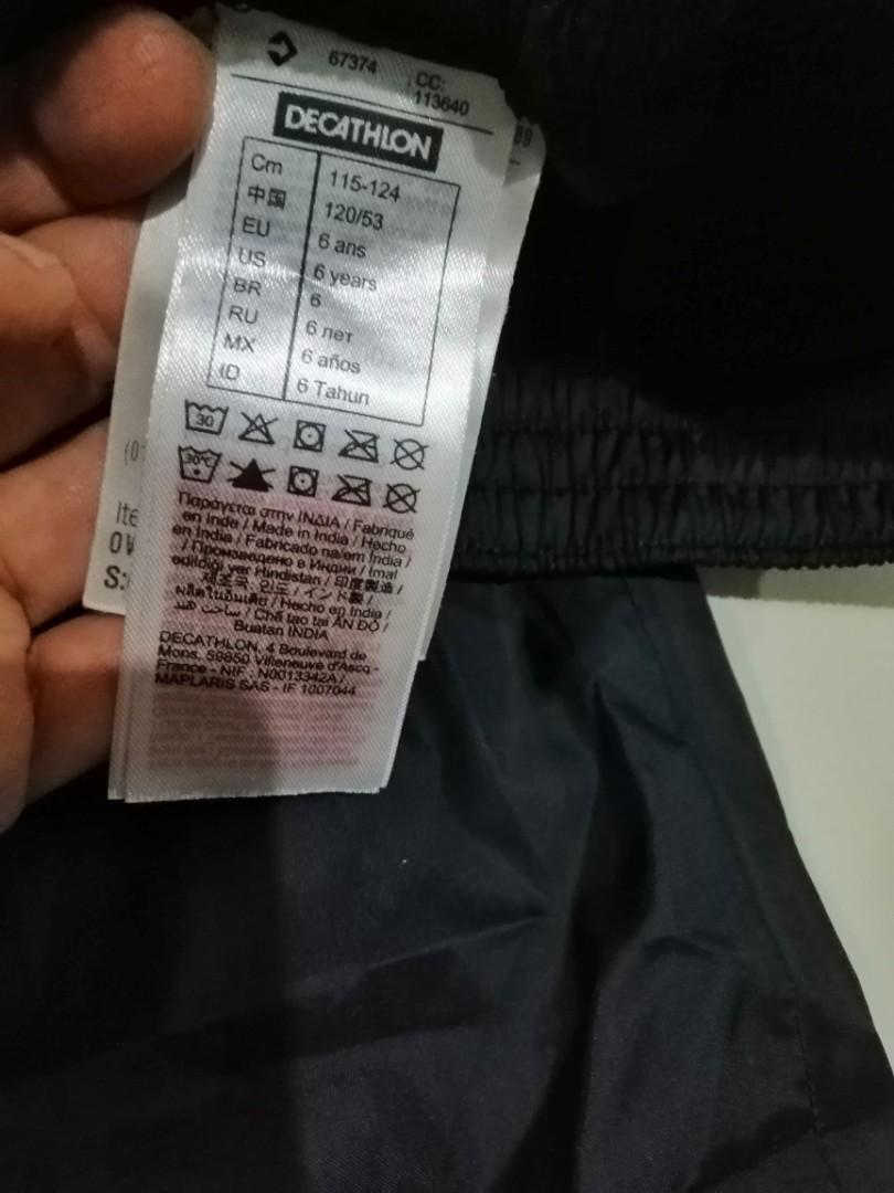 Rain pant kids children decathlon quechua, Babies & Kids, Babies & Kids ...