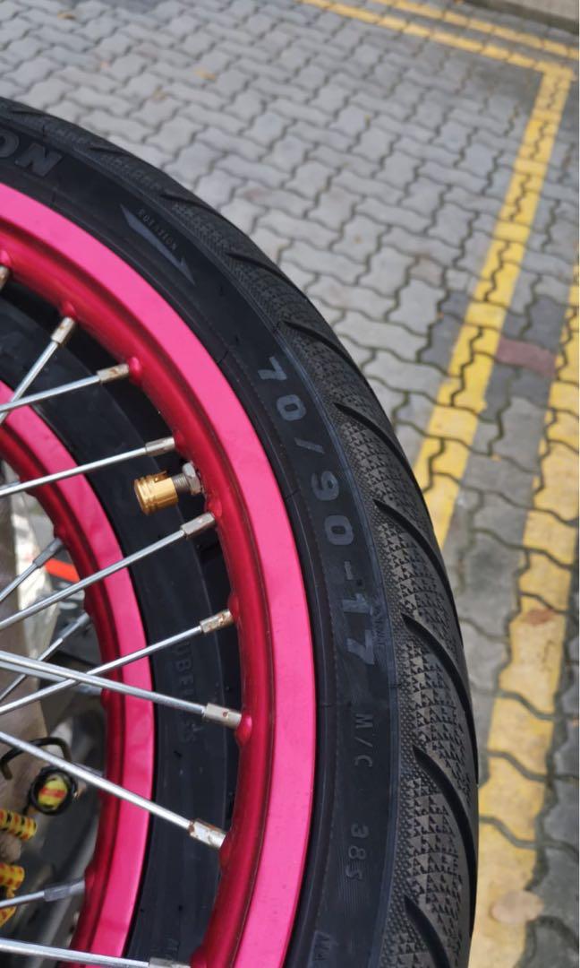 rim takasago excel asia 1.6 pnp lc135, Motorcycles, Motorcycle ...