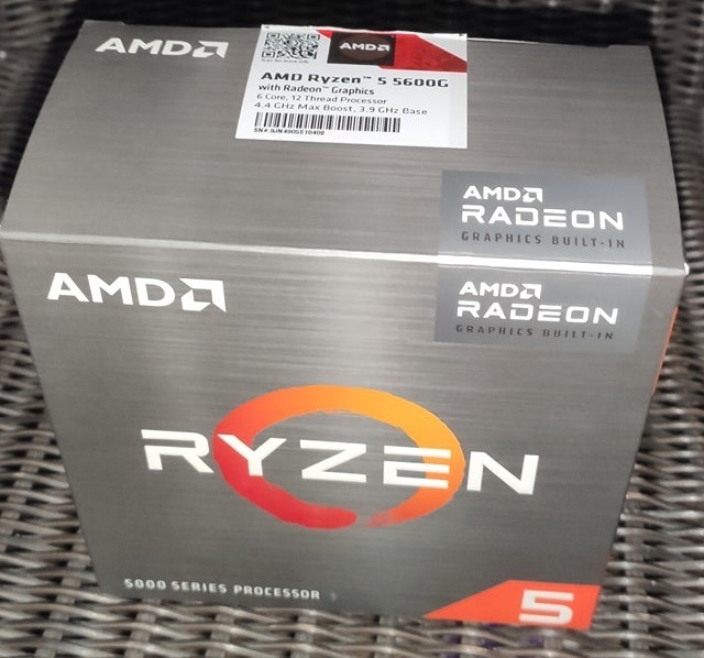 RYZEN 5 5600G 六核心 6C12T AM4 AMD CPU 中央處理器, 電腦及科技產品, 電腦在旋轉拍賣