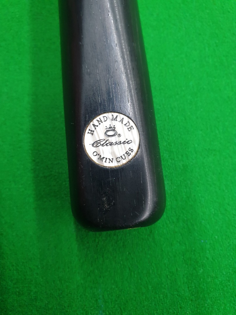 Snooker O'min Classic 1 Piece cue, Sports Equipment, Sports & Games ...