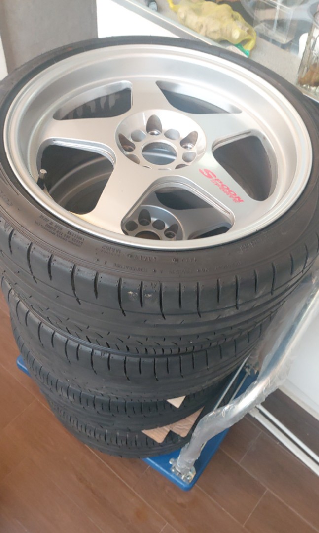 Spoon Sports Rims, Car Accessories, Tyres & Rims on Carousell