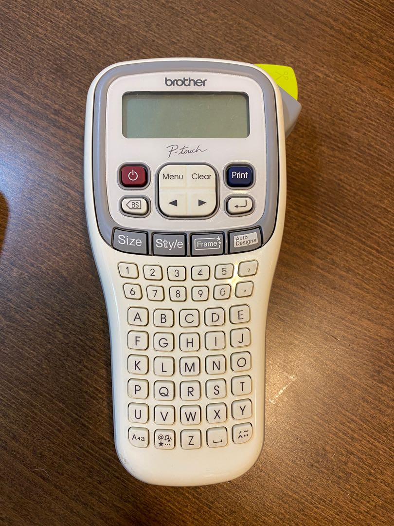 Brother p-touch Sticker label printer portable machine, Computers ...