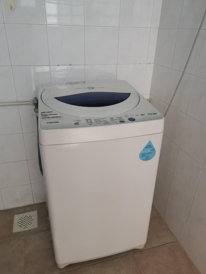 Toshiba washing machine AW-A750s 6.5kg, TV & Home Appliances ...