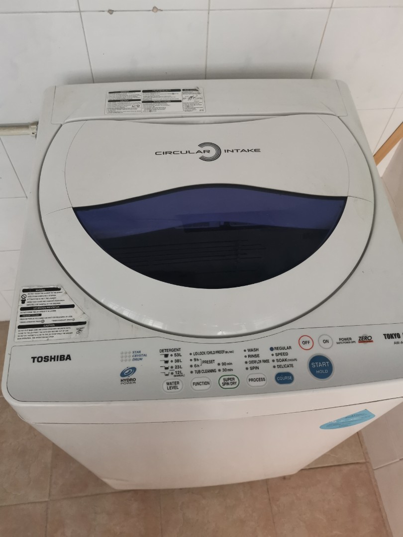 Toshiba washing machine AW-A750s 6.5kg, TV & Home Appliances ...