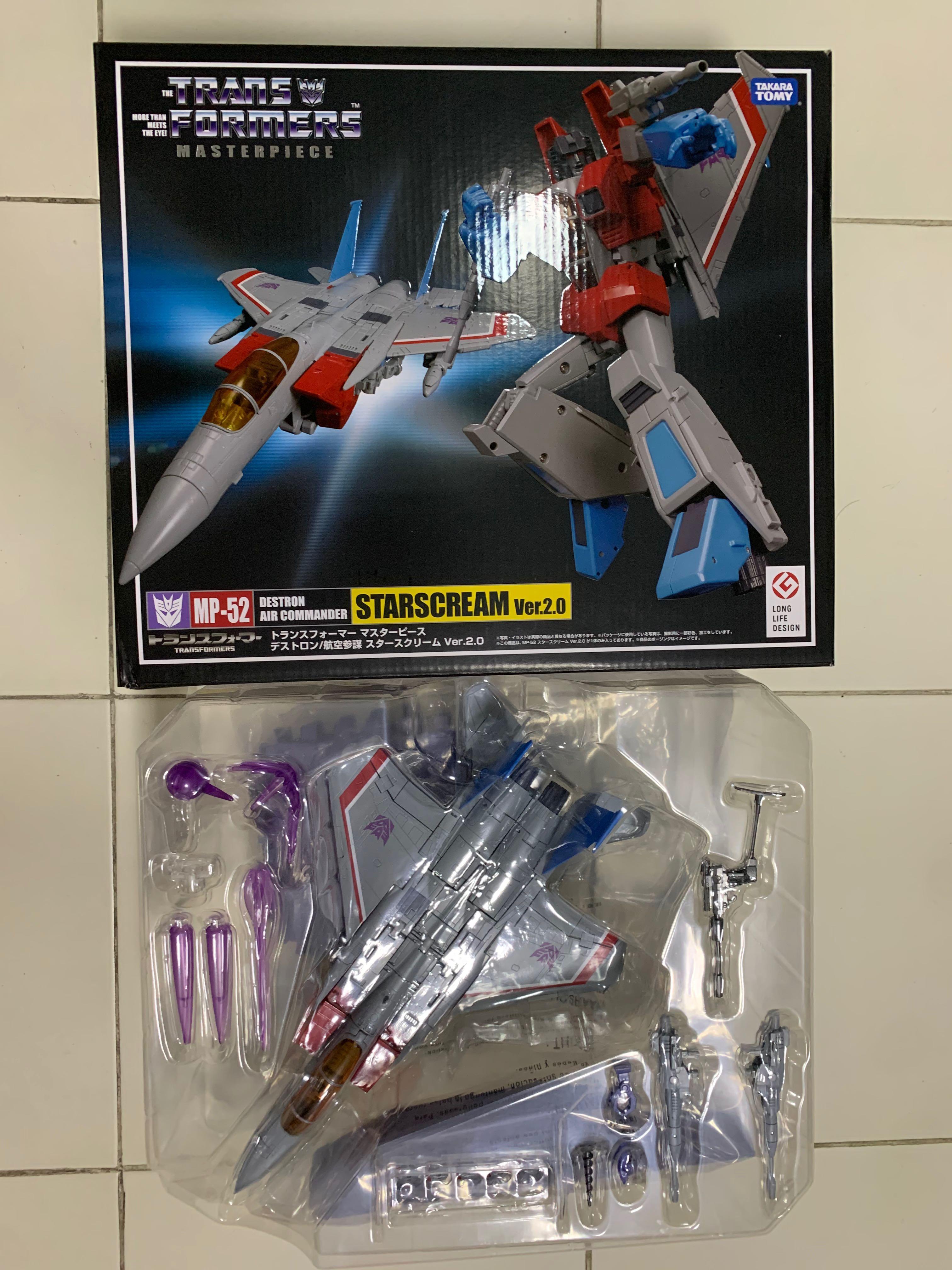 Transformers Masterpiece MP52 MP-52 Starscream, Hobbies & Toys, Toys ...