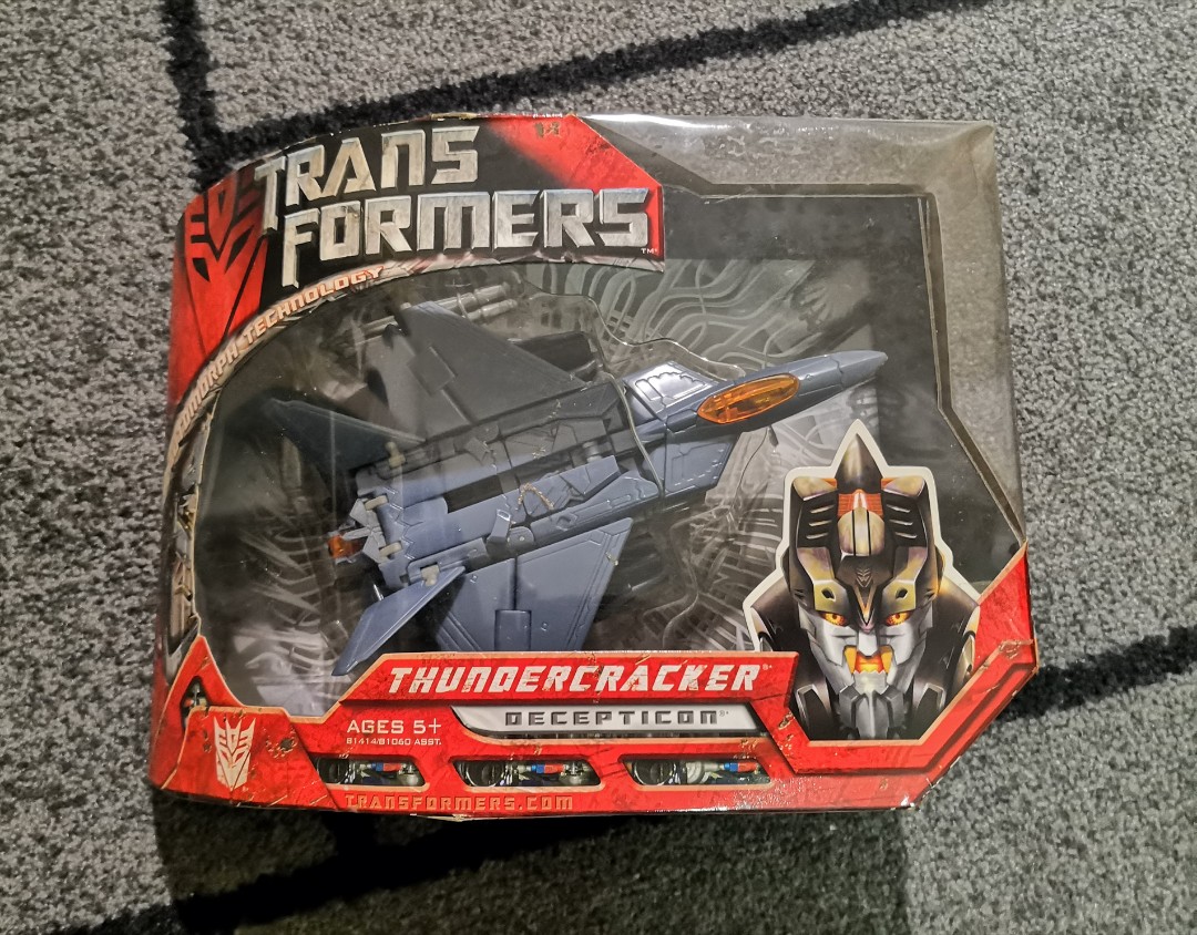 Transformers Prototype Unpaint Thundercracker 2007 movies voyager class ...