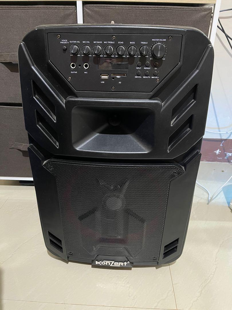 Trolley portable bluetooth speaker konzert brand, Audio, Soundbars ...