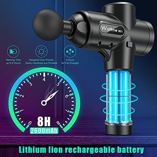 Wattne W1 Massager Gun, Beauty & Personal Care, Bath & Body, Body Care ...