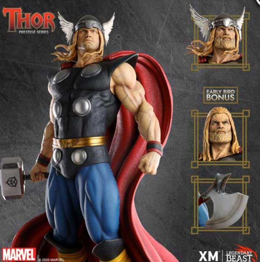 Xm studios exclusive version with bonus Thor 1/3 Legendary beast ...