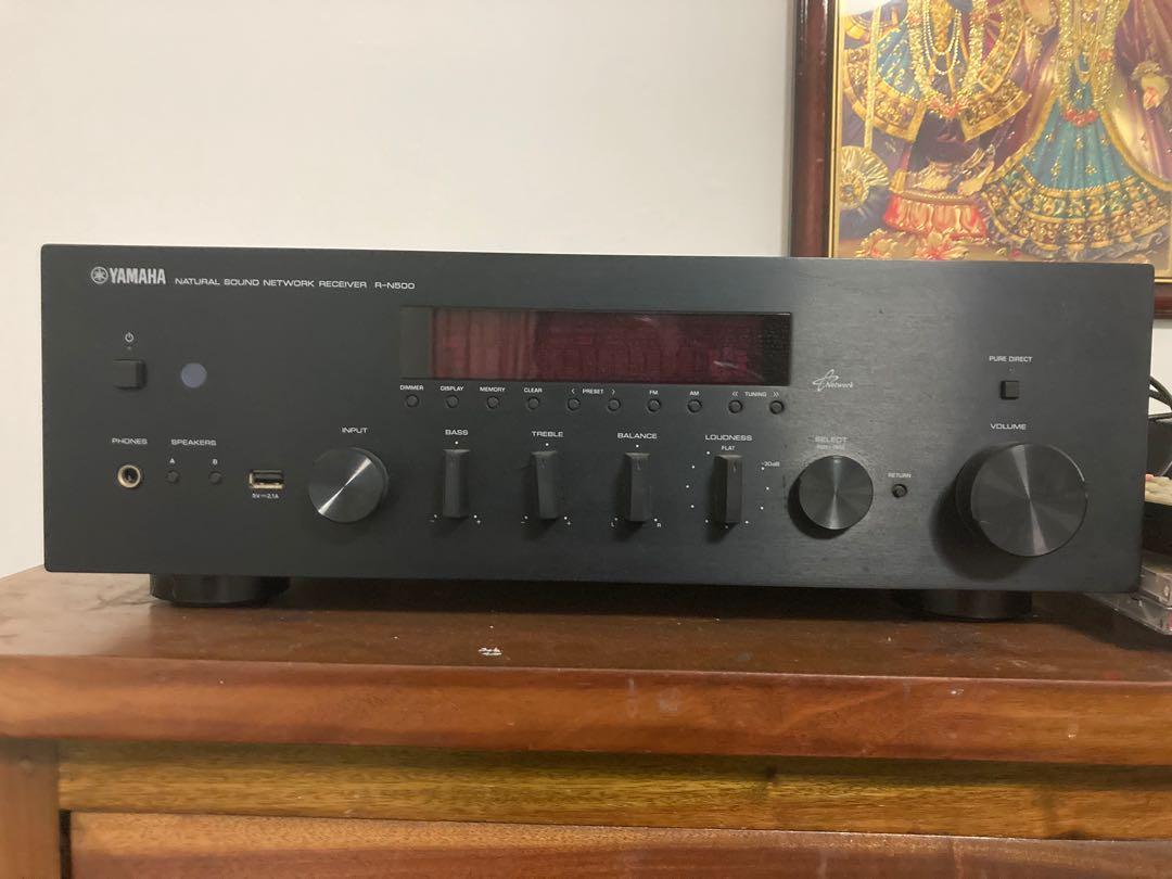 Yamaha Network Stereo Receiver R-N500, Audio, Soundbars, Speakers ...