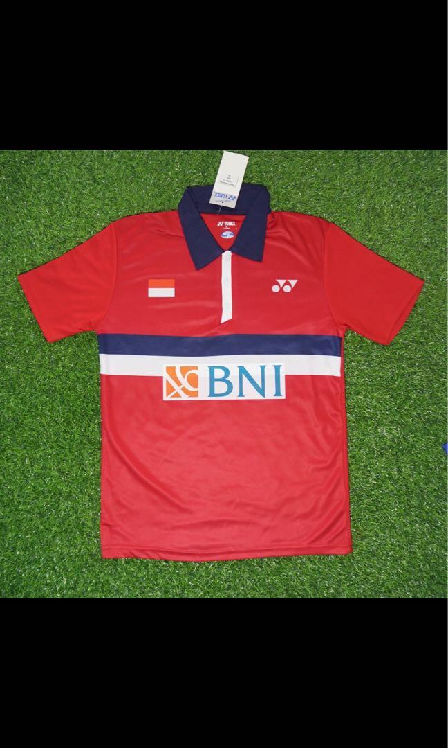 Yonex 75th Anniversary Olympic Badminton Shirt, Men's Fashion, Tops & Sets, Tshirts & Polo ...