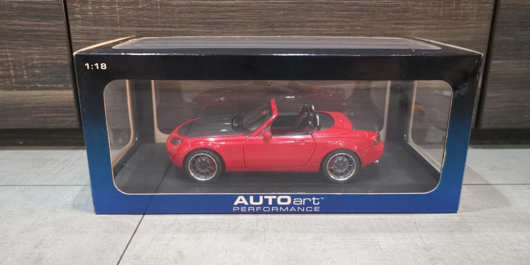 *SALES* 1/18 Custom Autoart Mazda MX-5 Roadster Retractable Roof 2006 ...