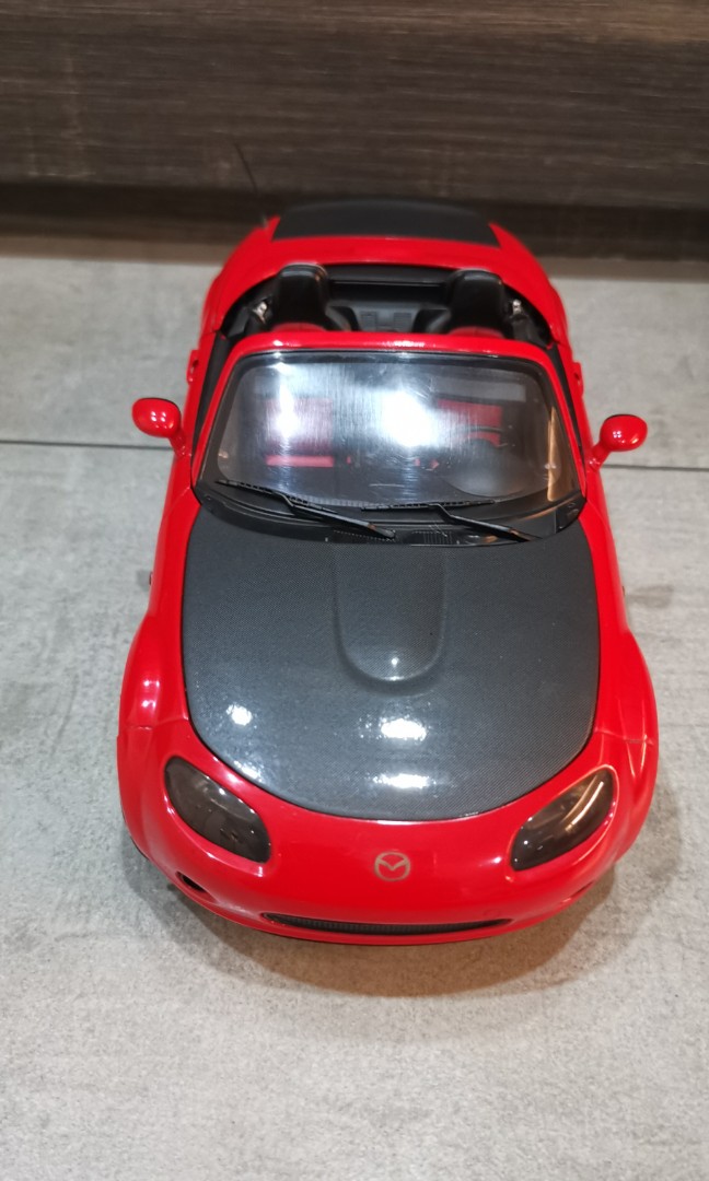 *SALES* 1/18 Custom Autoart Mazda MX-5 Roadster Retractable Roof 2006 ...