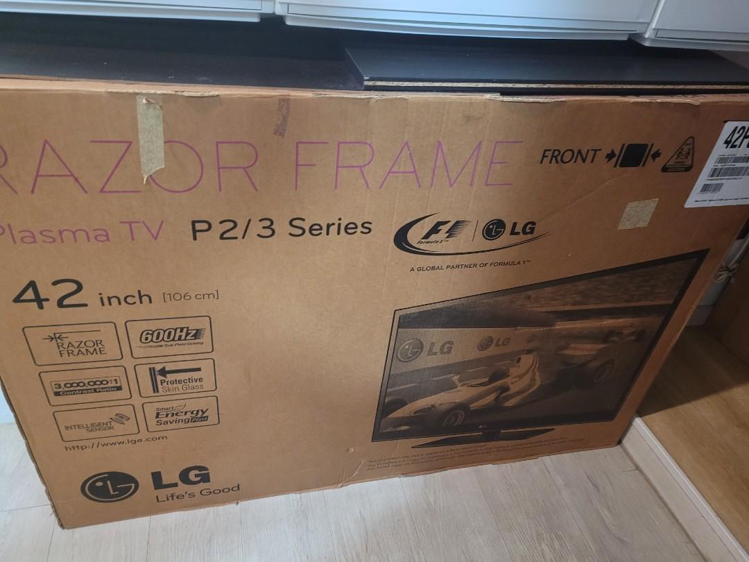 42 inch TV Box, TV & Home Appliances, TV & Entertainment, TV Parts ...